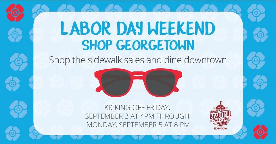 Labor Day Weekend Sidewalk Sales | Hello Georgetown