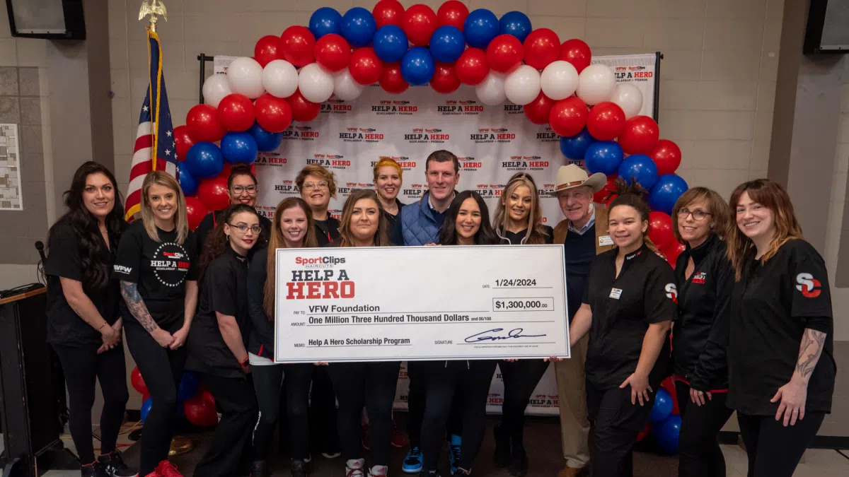 $1.3M Donation by Sport Clips Haircuts Boosts VFW Help A Hero ...