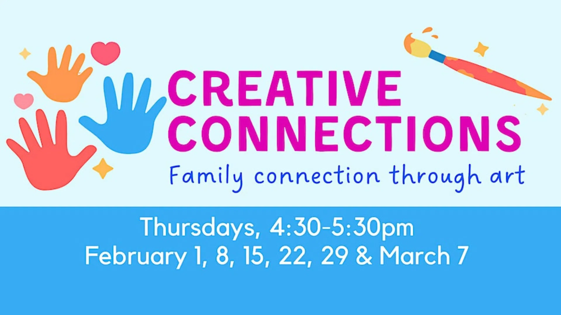 Creative Connections: Family Expressive Arts Workshops | Hello Georgetown