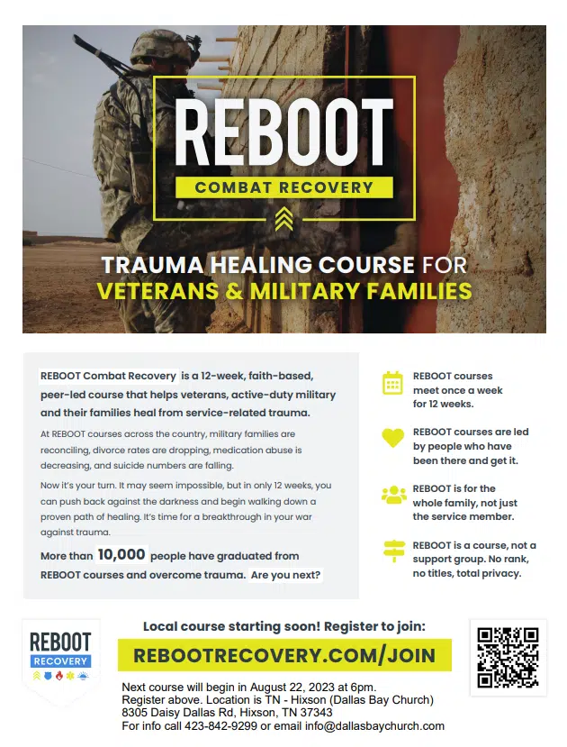 REBOOT Combat Recovery | Power 94.3 - WJTT FM
