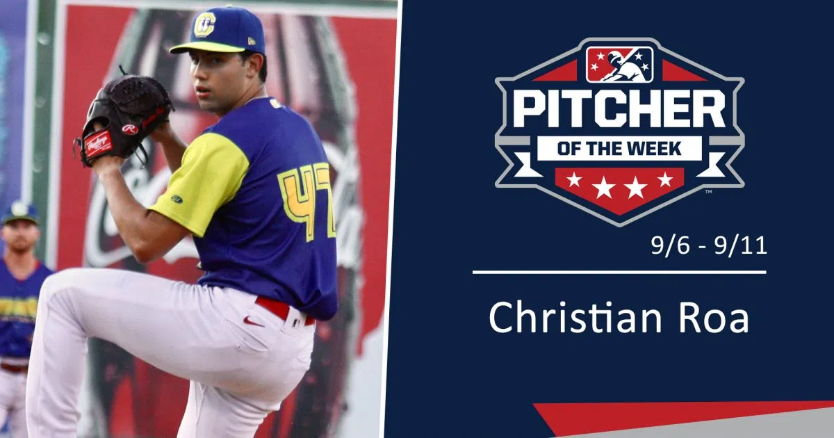 Via Chattanooga Lookouts: Roa Earns Pitcher of the Week Honors | ESPN ...