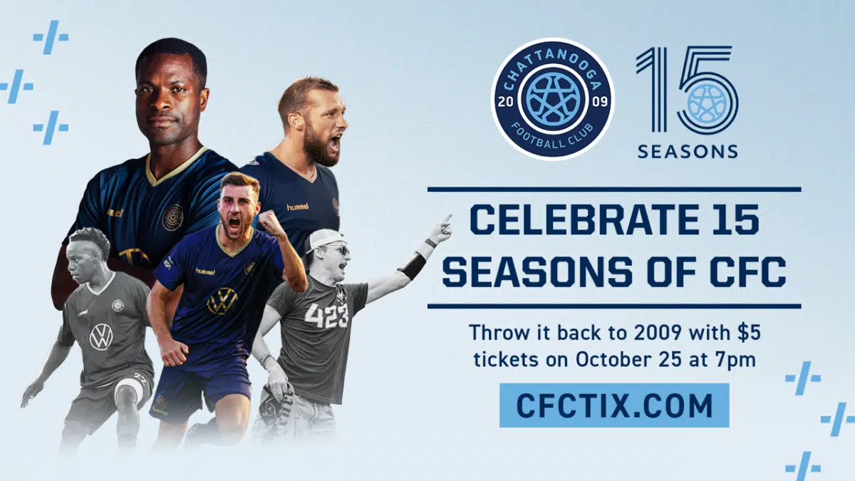 Celebrate 15 Seasons of CFC | ESPN Chattanooga - WALV FM