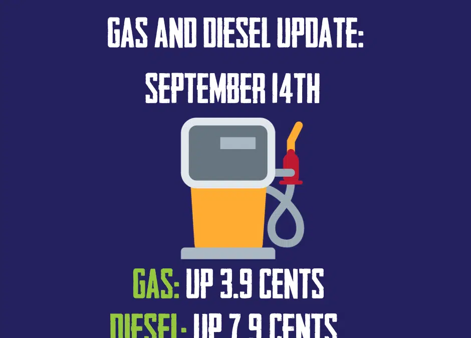 GAS UPDATE: September 14th | Surge 105