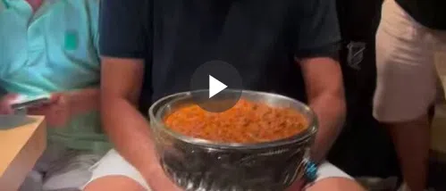 Roberto Luongo Eats Pasta Out Of The Cup | Surge 105