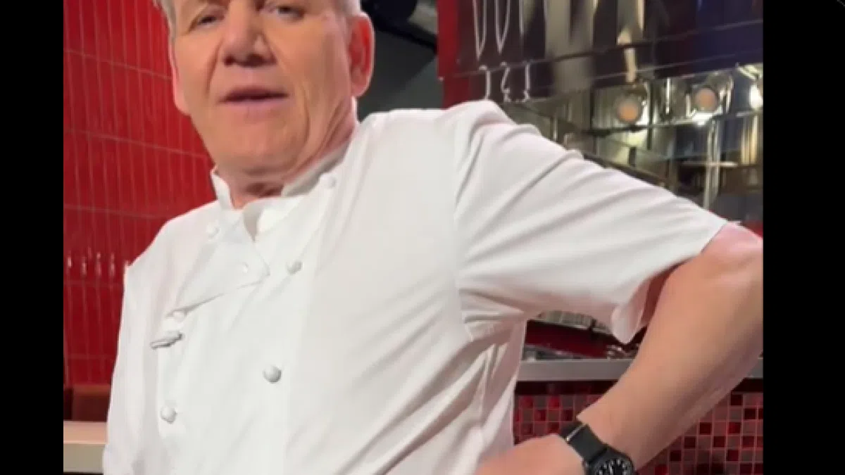 Gordon Ramsay Shows A HUGE Bruise After Bike Accident | Surge 105