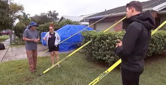 Man Straps Down House In Anticipation Of Hurricane Milton | Surge 105