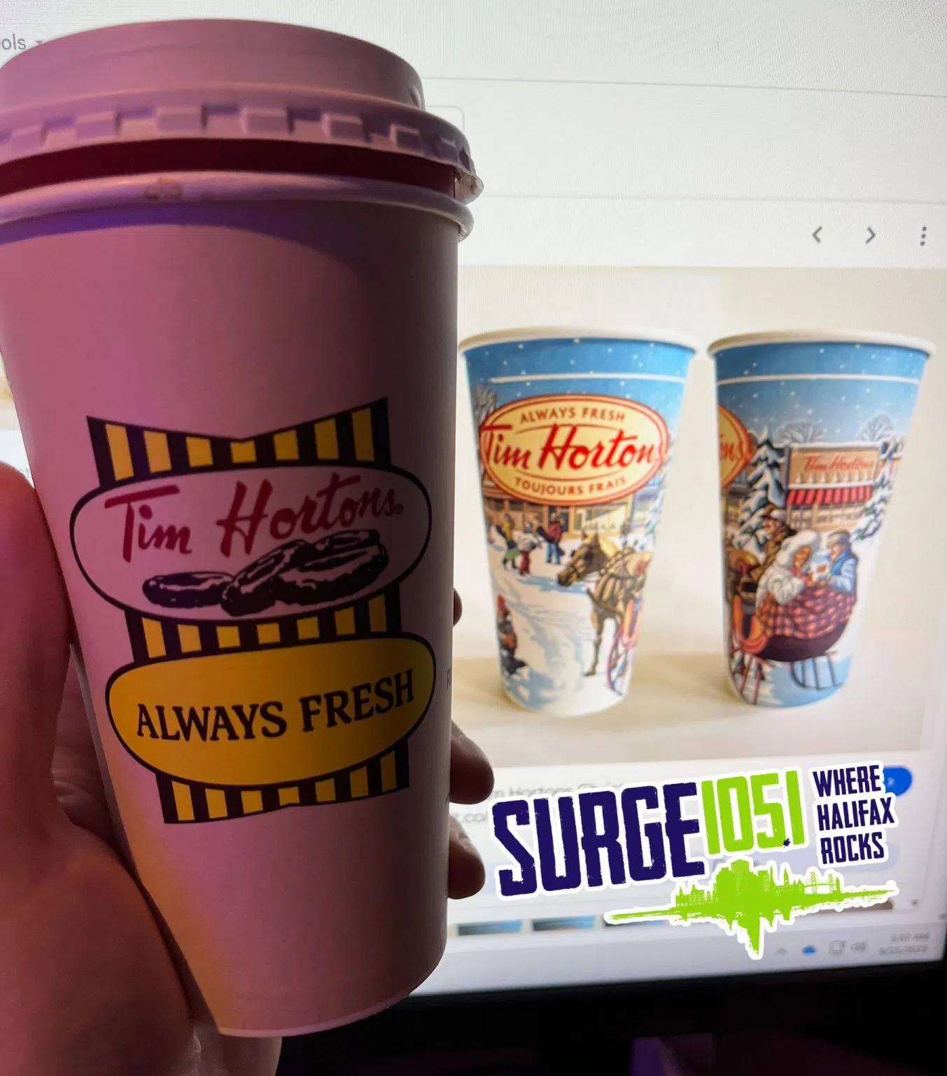 ICYMI: Tim Hortons Bring Back Retro Cups | Surge 105