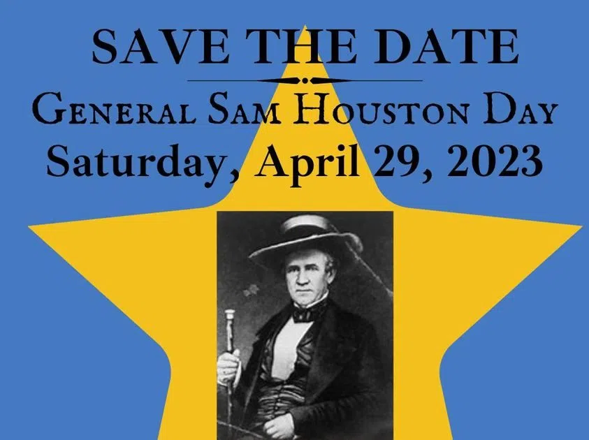 FREE COMMUNITY EVENT CELEBRATES LIFE AND TIMES OF SAM HOUSTON | 101.7 ...