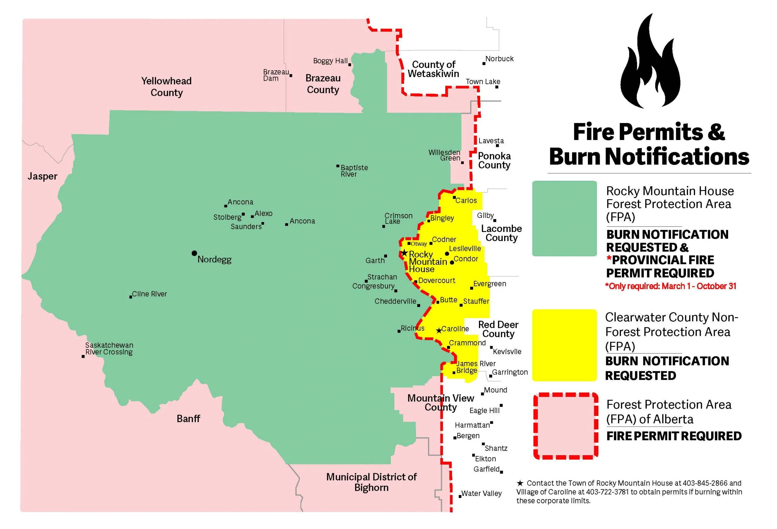 Guidance on fire permits and burn notifications | 94.5 Rewind Radio