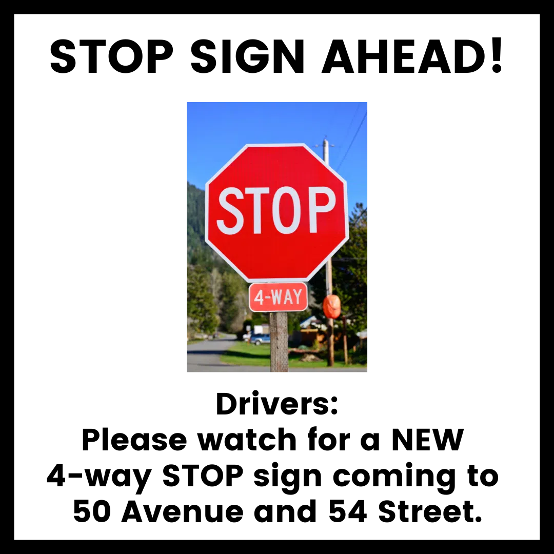 Increased traffic brings a new stop sign to popular intersection | 94.5 ...