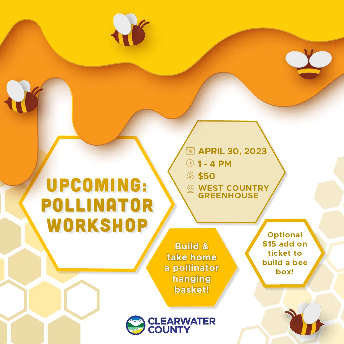 Clearwater County holding pollinator workshop | 94.5 Rewind Radio