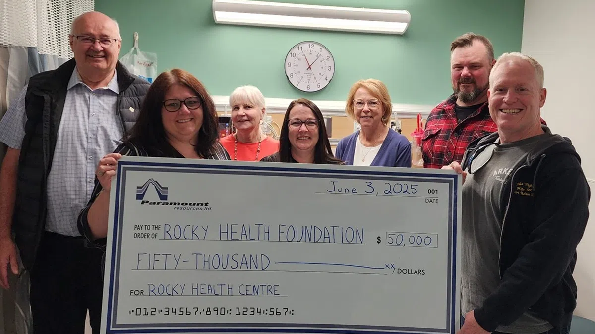 Rocky Health Foundation receives $50K donation from Paramount Resources ...