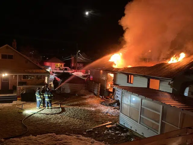 Two people taken to hospital after house fire in Cranbrook | 102.9 ...