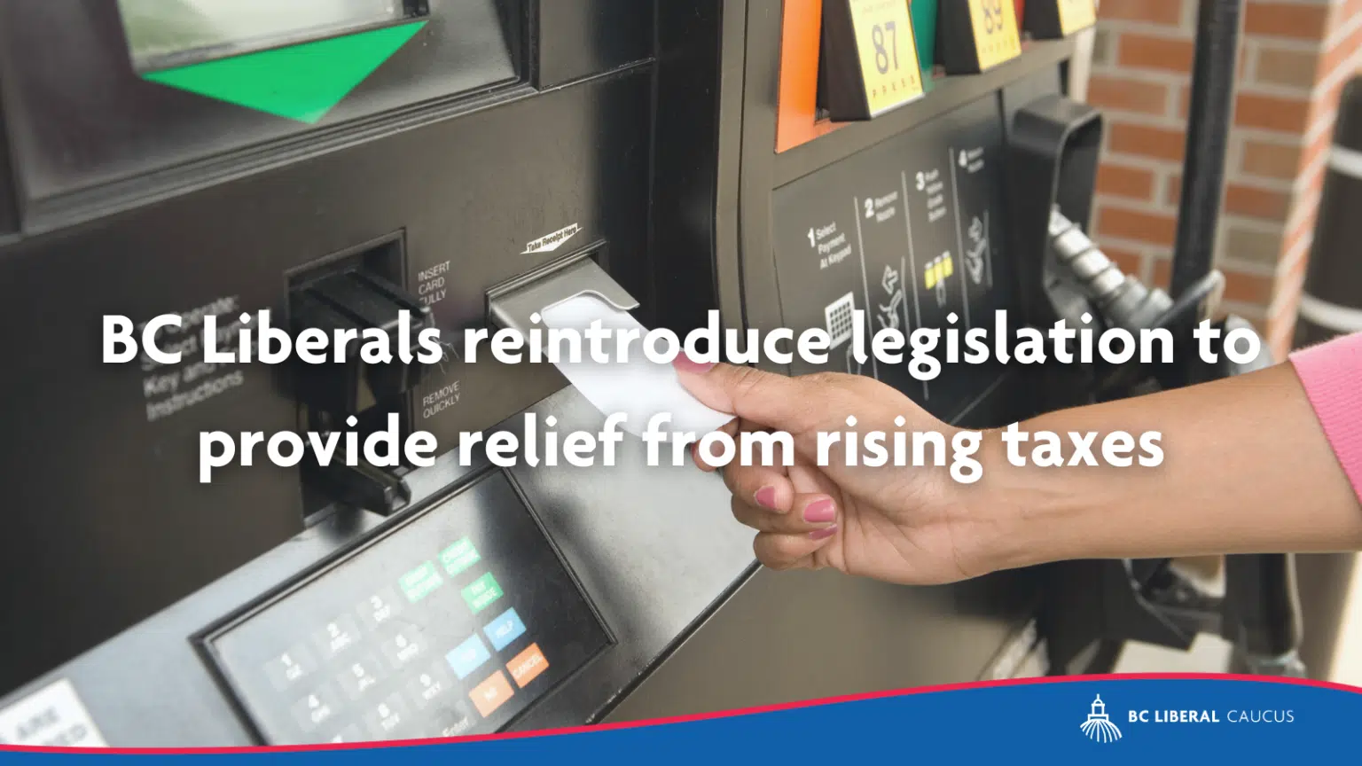 MLA Clovechok supporting BC Liberal private members bill to suspend tax ...