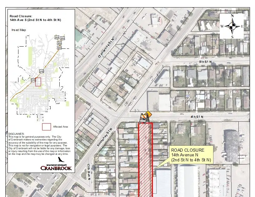 Construction on Cranbrook’s 4th Street North to impact traffic July 6 ...