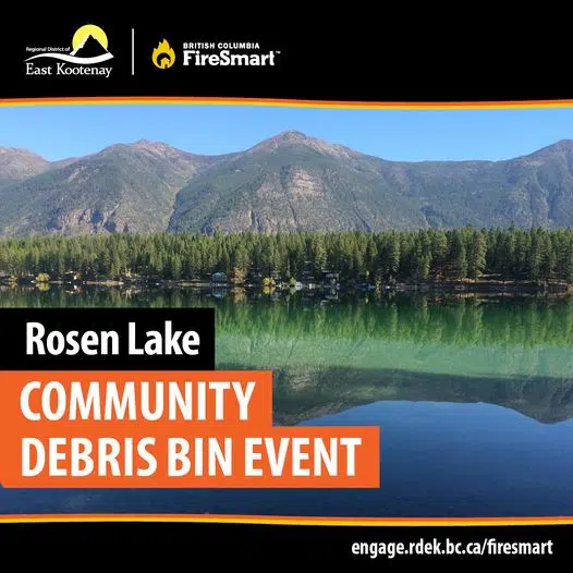 Debris bin available near Rosen Lake until July 16 | 102.9 Rewind Radio ...