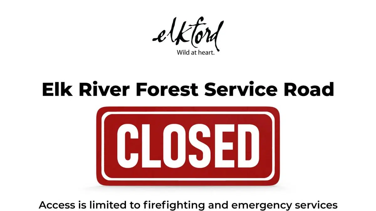 Elk River Forest Service Road near Elkford closed due to wildfire ...