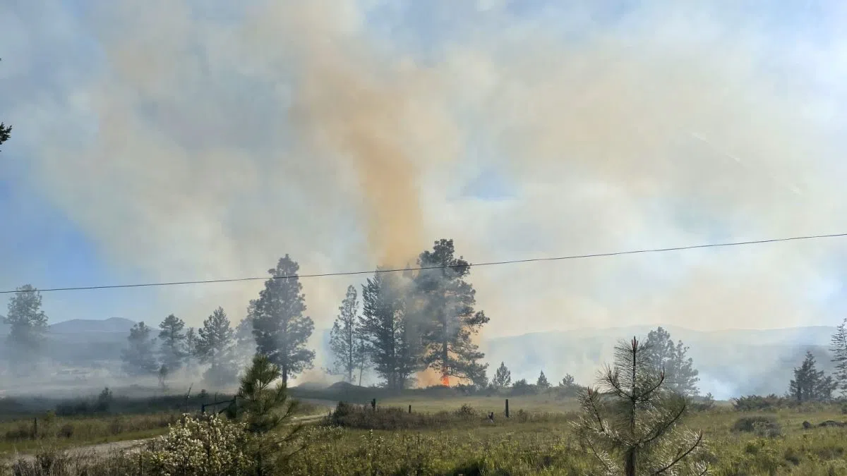 Wildfire starts Thursday near Cranbrook | 102.9 Rewind Radio - East ...