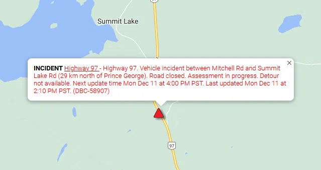 Hwy 97n Closed 99 3 Rewind Radio