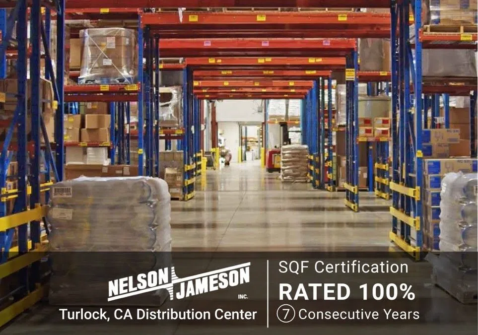 Nelson-Jameson’s California Distribution Center Receives 100% in Safe ...