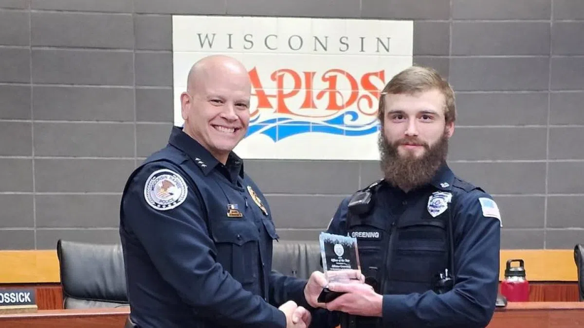 Wisconsin Rapids Police Officers Recognized at Wisconsin Rapids Common ...
