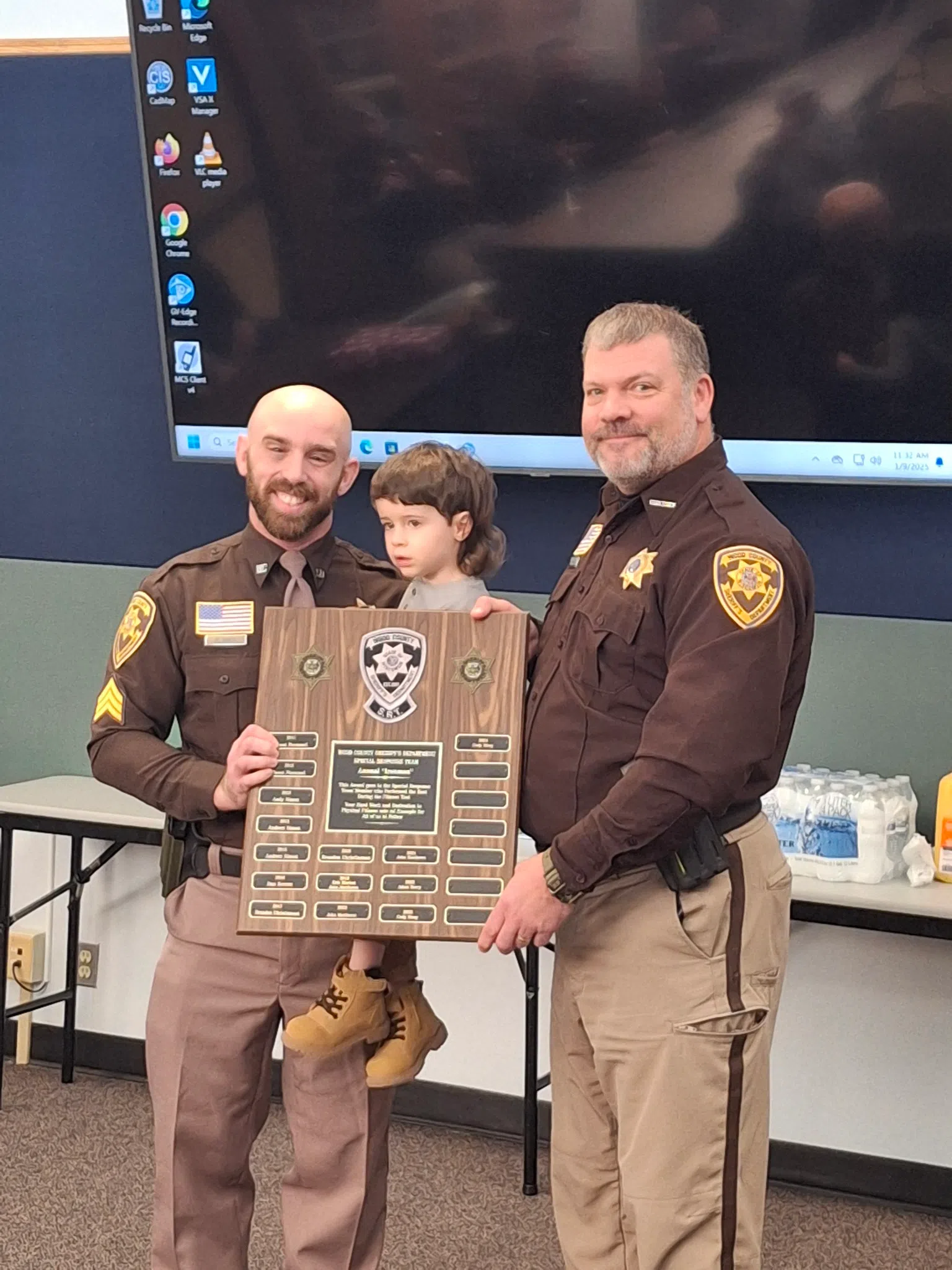 Wood County Sheriff’s Department Holds Badge Pinning Ceremony for ...