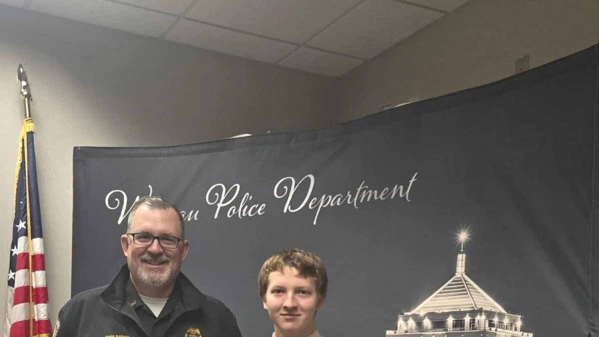 Wausau Police Chief Recognizes Local Boy Scout | Timeless Classics 98.7 ...