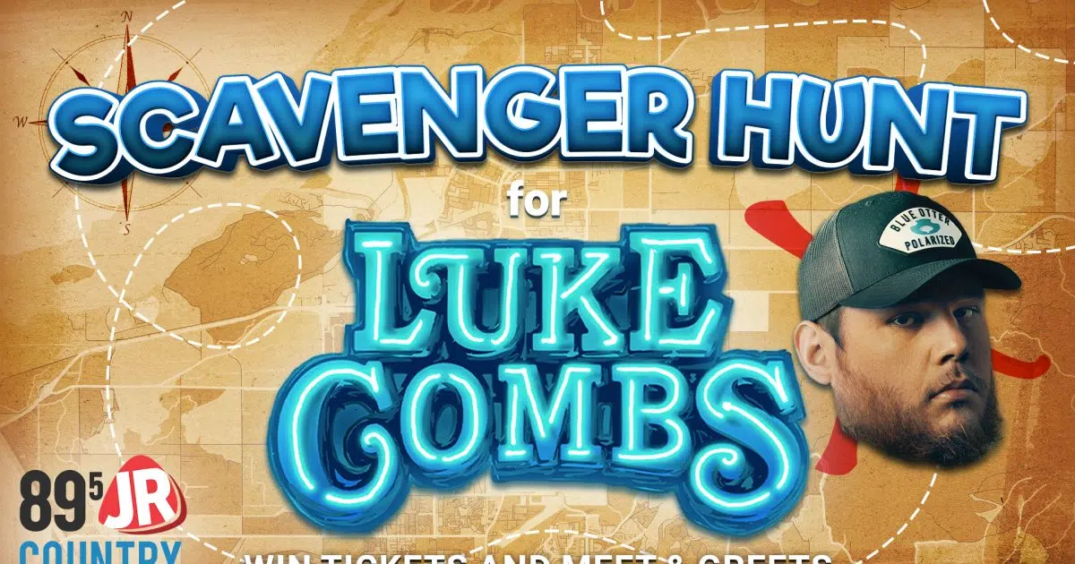 Scavenger Hunt for Luke Combs Meet & Greets! | 89.5 JR Country Chilliwack