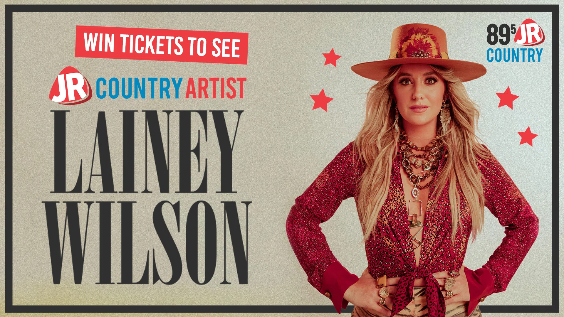 Win Tickets to Lainey Wilson! | 89.5 JR Country Chilliwack