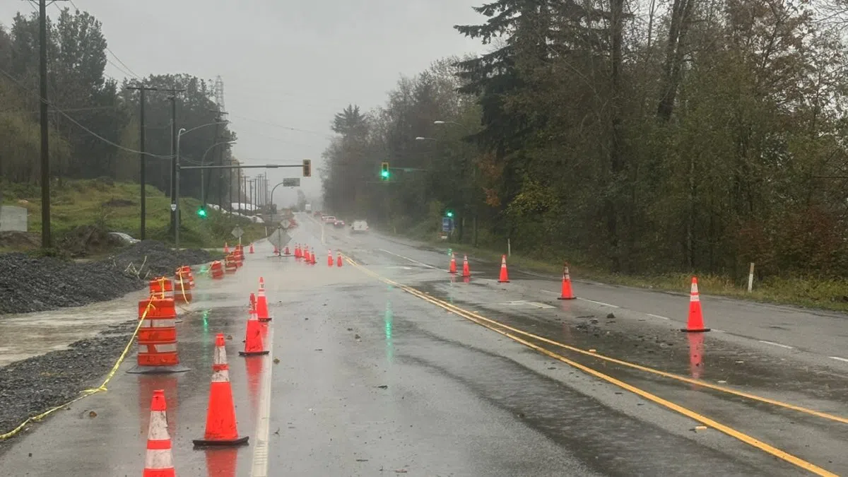 Portion of Highway 7 in Maple Ridge closed due to flooding: Drive BC ...