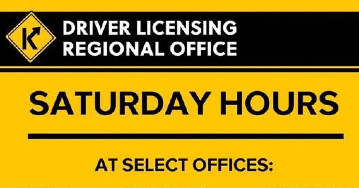 Pilot for Saturday driver’s licensing services is May 13 | Glasgow News 1