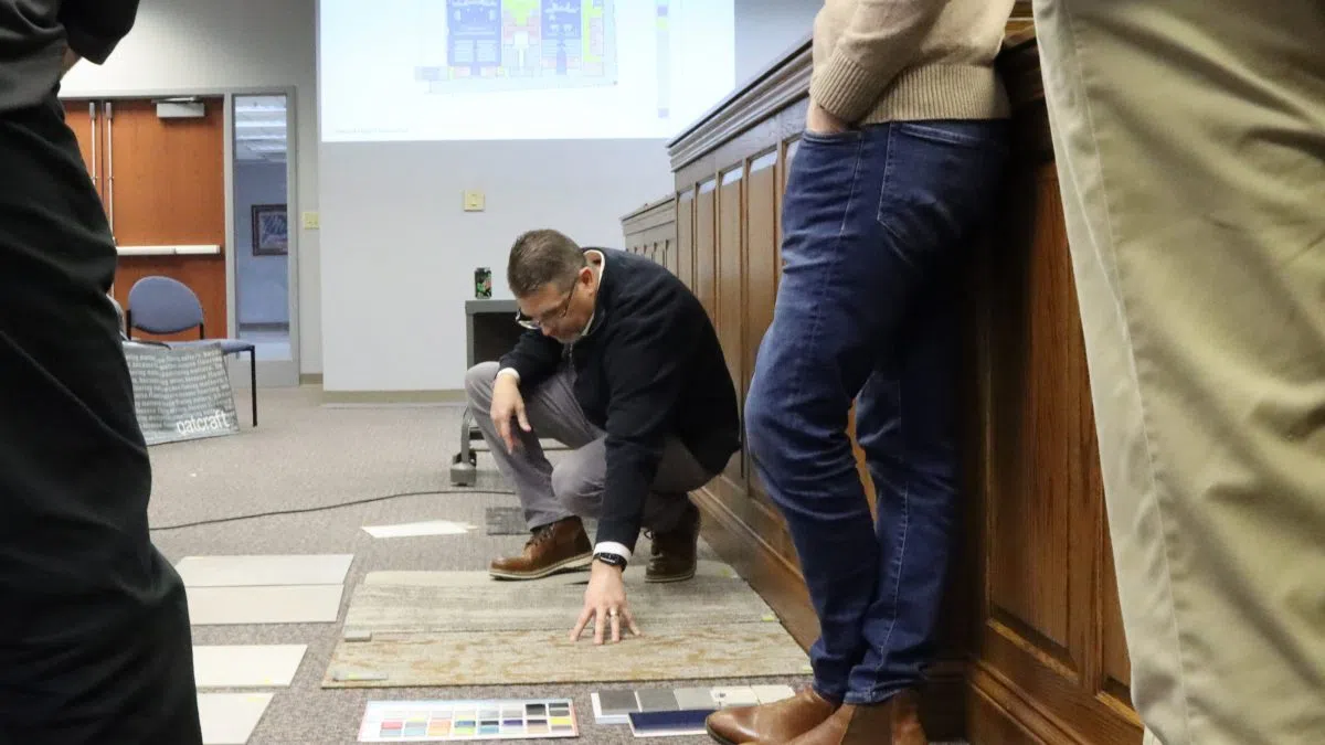 Floor, wall coverings for new justice center among details considered ...