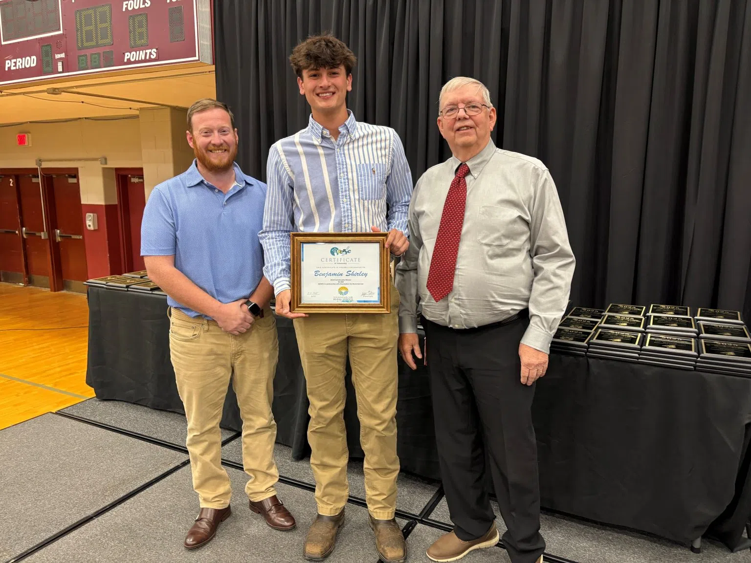 Shirley receives $2,500 scholarship from SCRTC, FRS | WCLU Radio