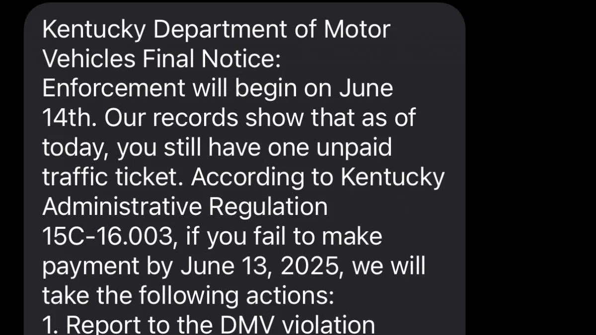 Transportation warns of scam text messages | Glasgow News 1