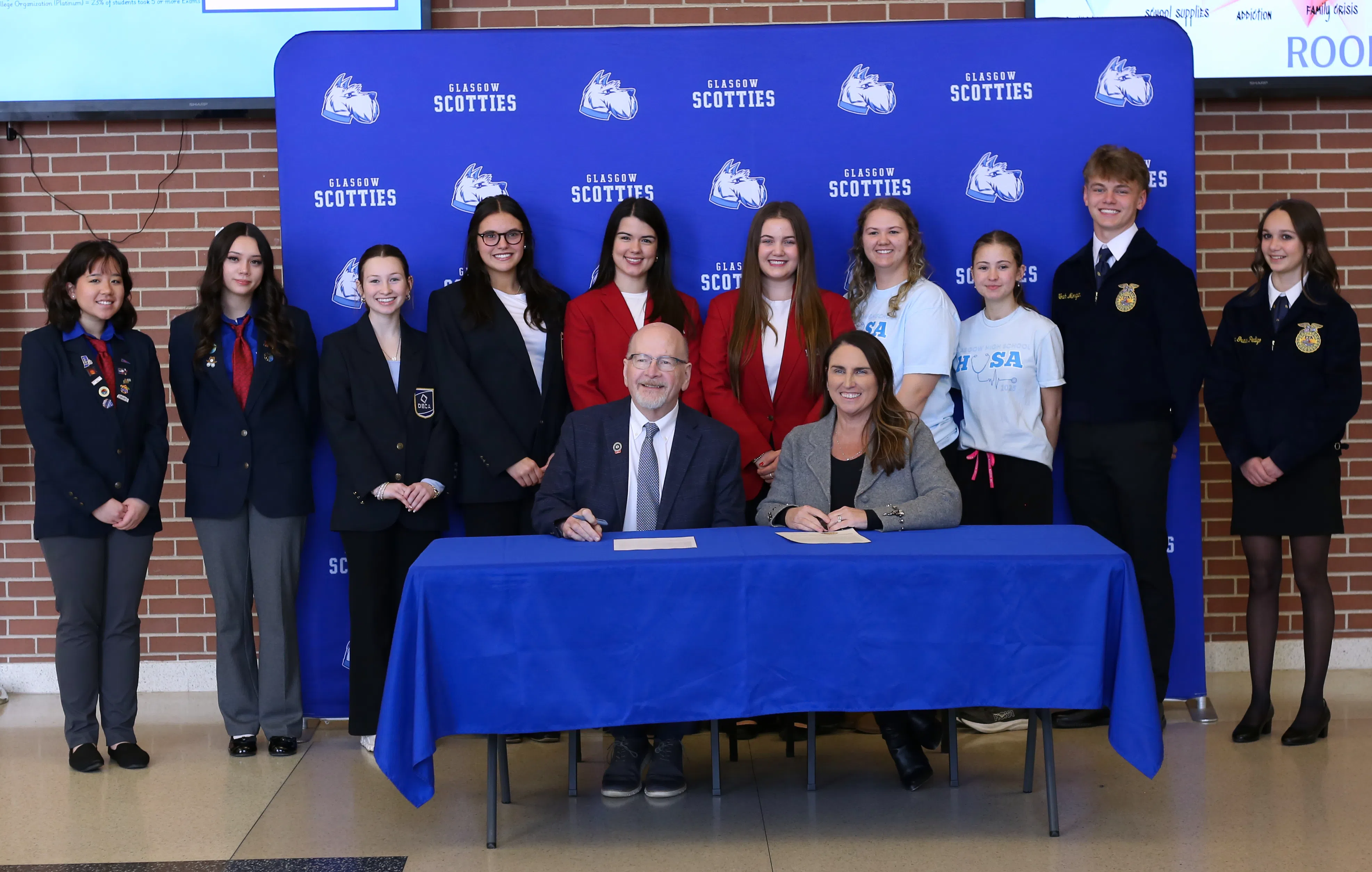 A new shade of blue: Glasgow students celebrate career and tech ...