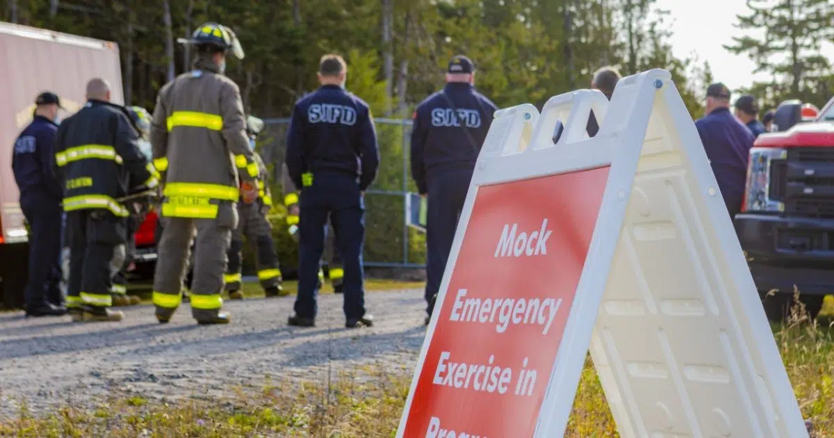 Emergency training exercise in Saint John | 97.3 The Wave