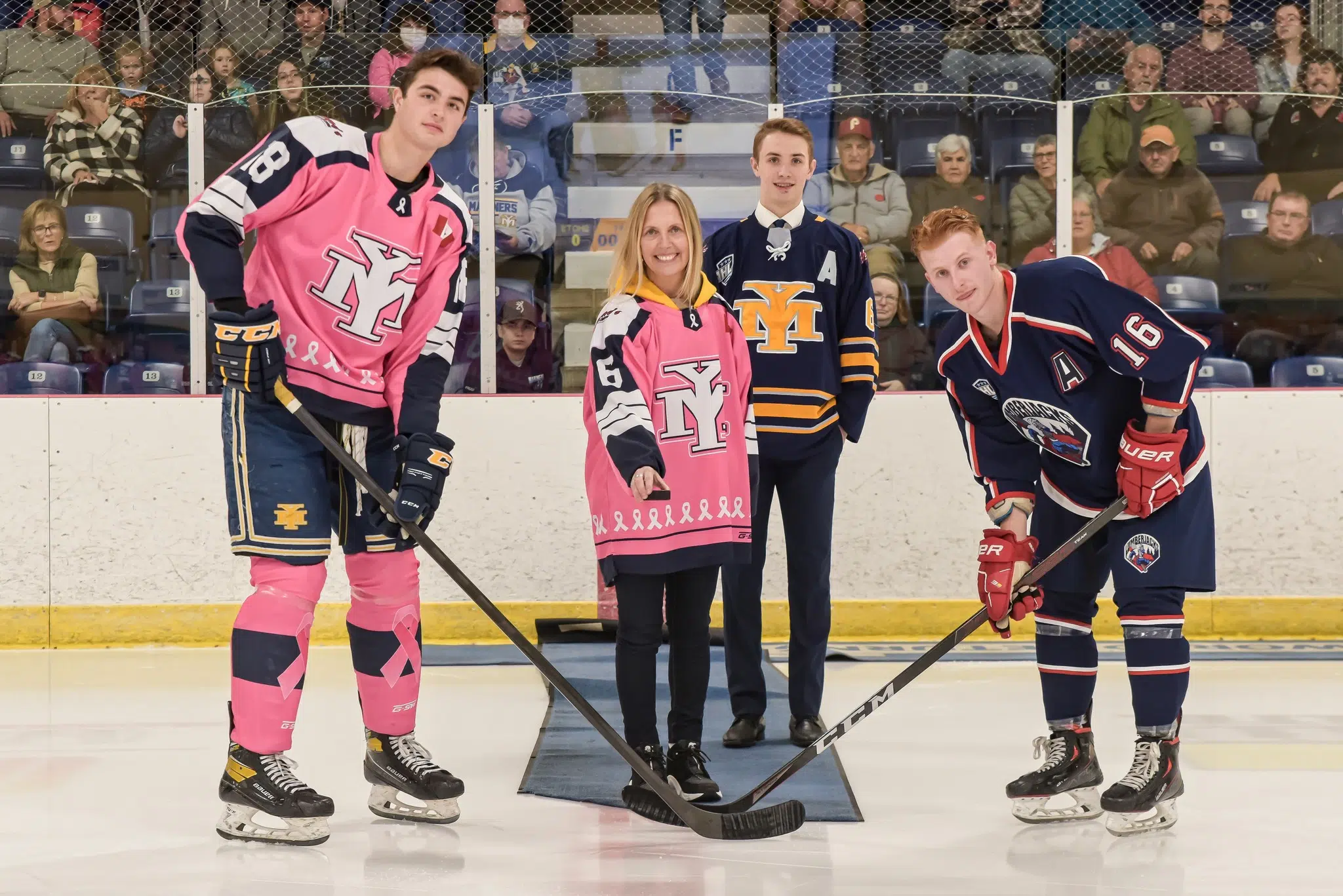 Mariners ‘Pink In The Rink’ Raises Over Twelve-Thousand Dollars | Y95.5