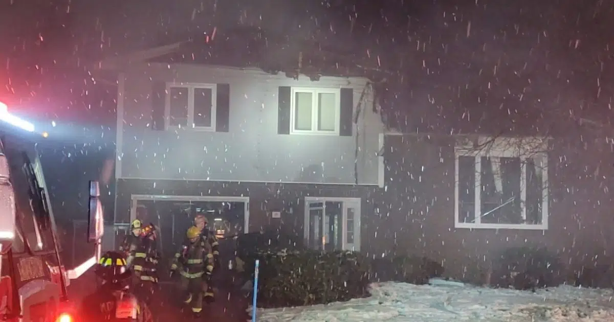 No Injuries After Fire Destroys Moncton Home | 91.9 The Bend