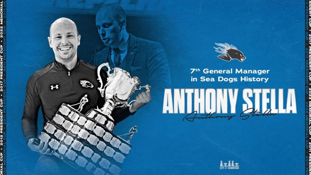 Anthony Stella named GM of Sea Dogs | 97.3 The Wave