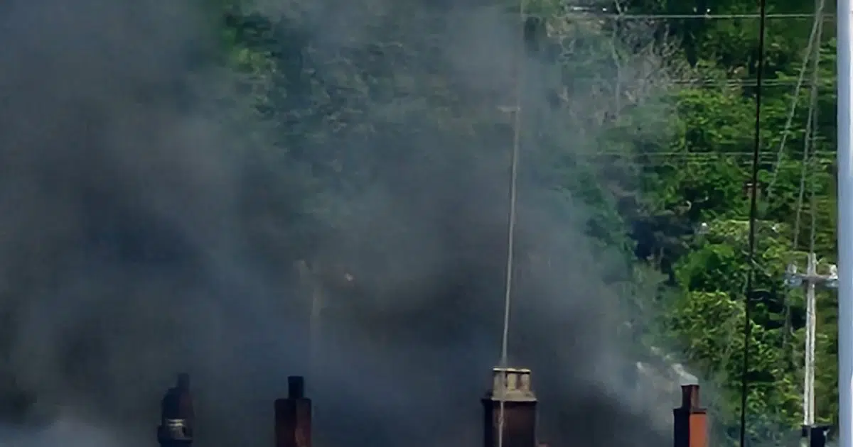 Crews battle fire at Waegewoltic Club | Surge 105