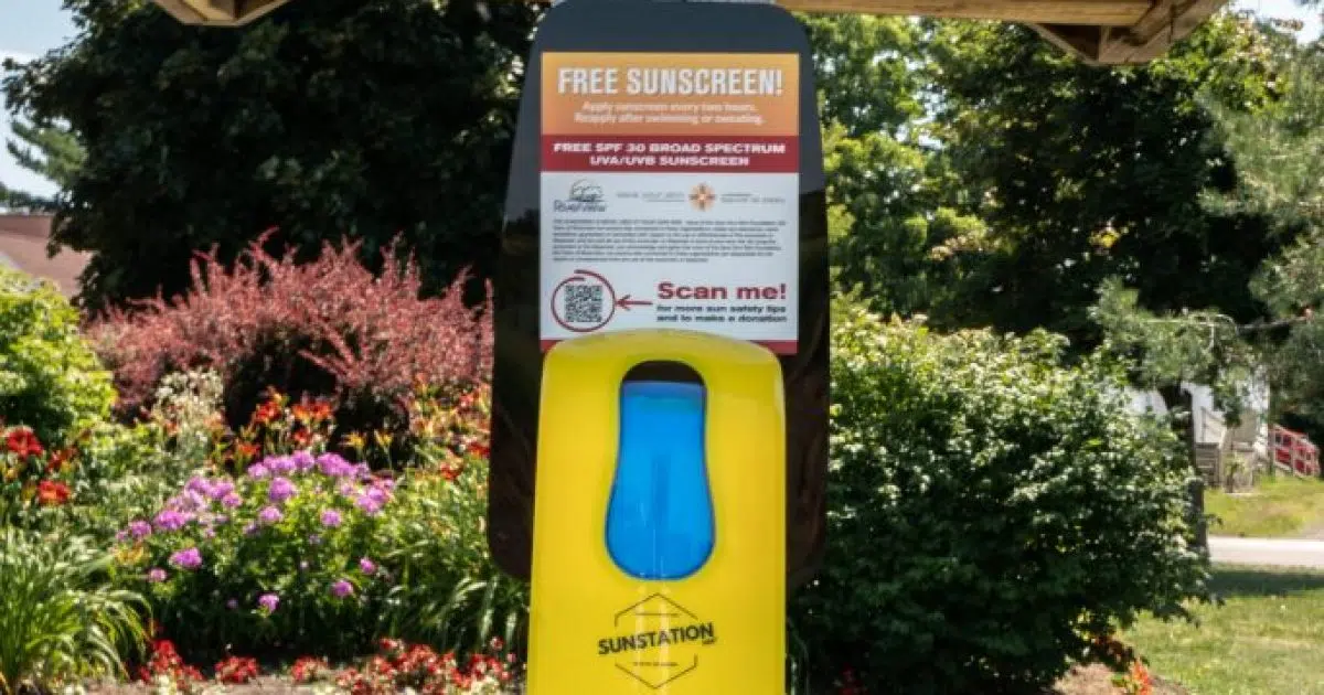 Riverview to offer free sunscreen dispensers for summer | 91.9 The Bend