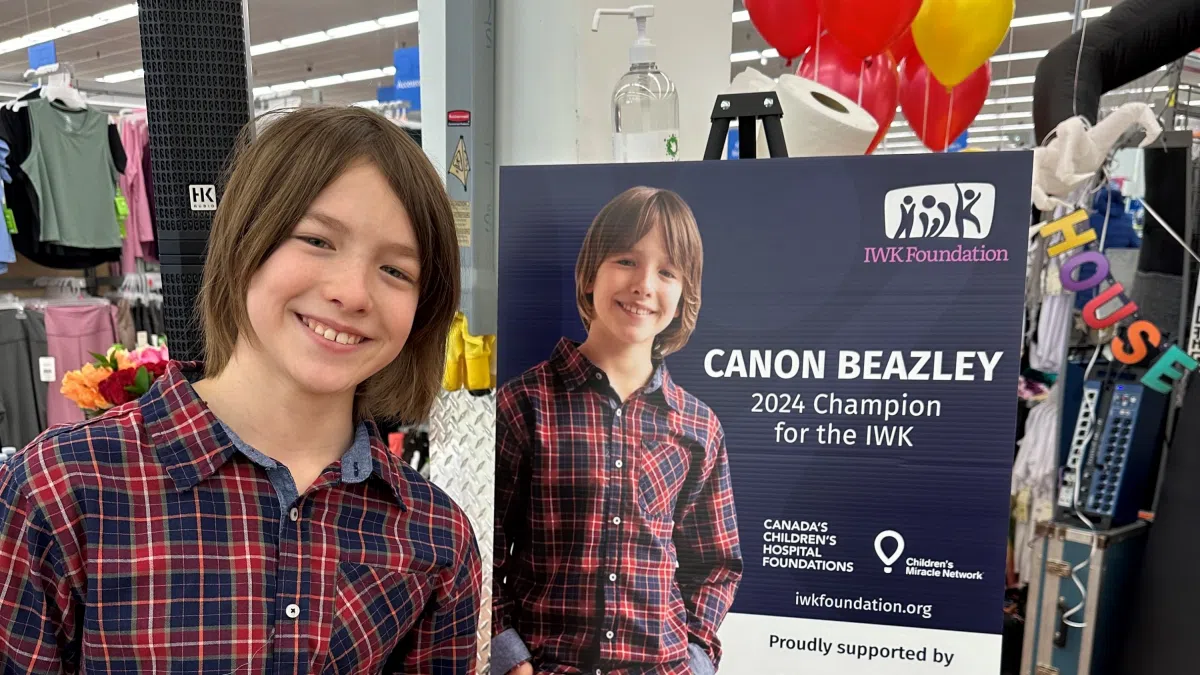 Young Dartmouth cancer survivor to represent IWK Foundation | Surge 105