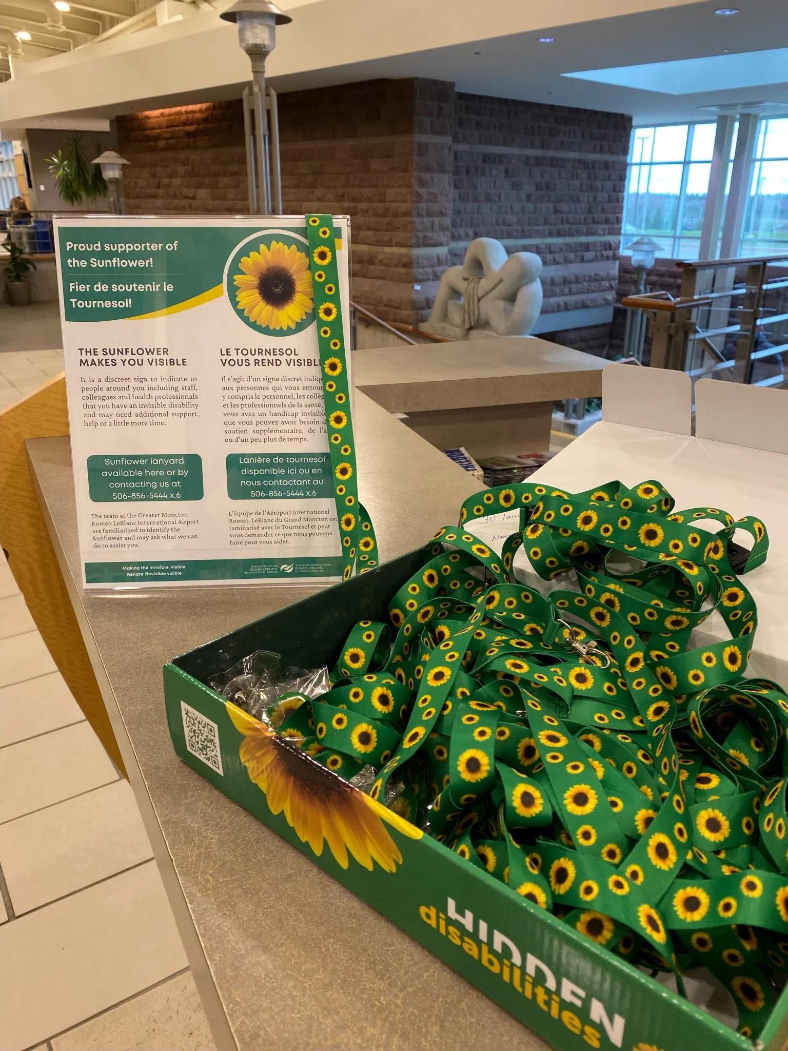 YQM launches sunflower lanyard program | 91.9 The Bend