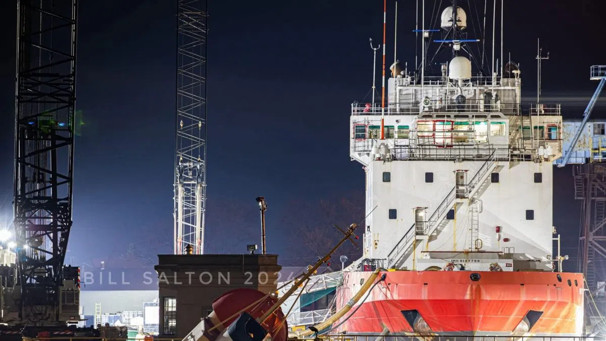 Theodore Too tugboat partially sinks in Ontario | Country 100.7