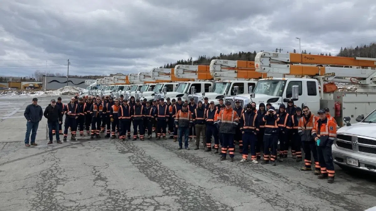 NB Power crews helping after Ontario ice storm | 98.1 Charlotte FM