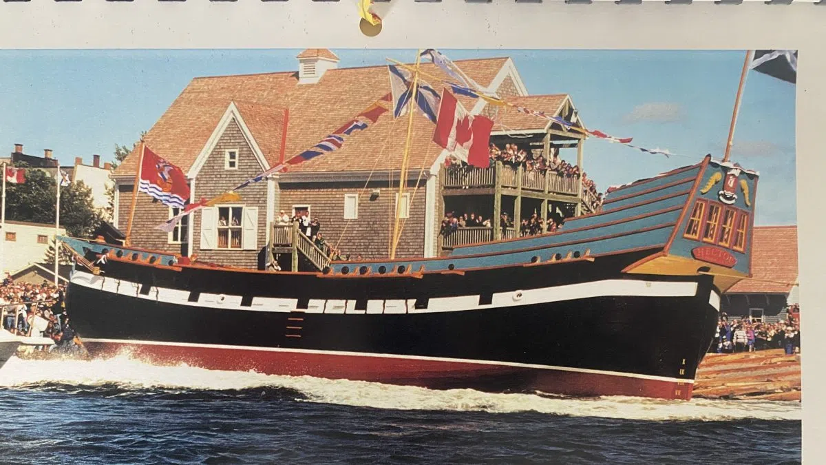 Ship Hector gearing up for launch in Pictou waterfront | CKBW