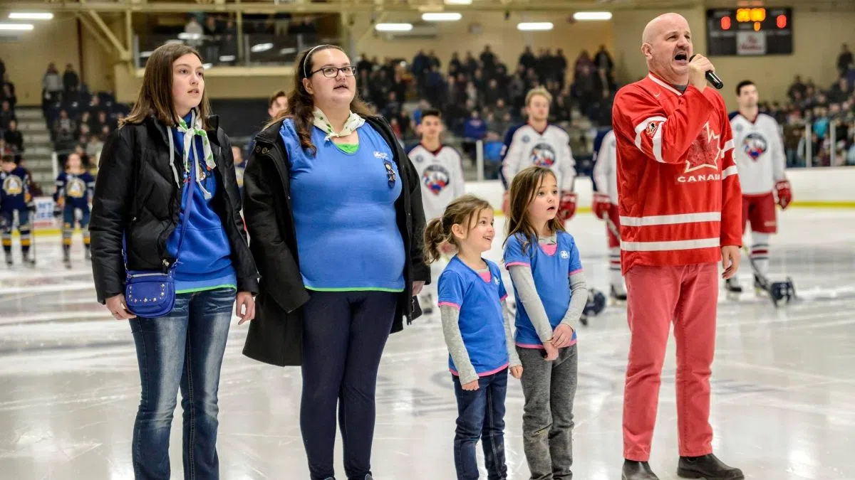 Mooseheads anthem singer overwhelmed by support during cancer fight ...