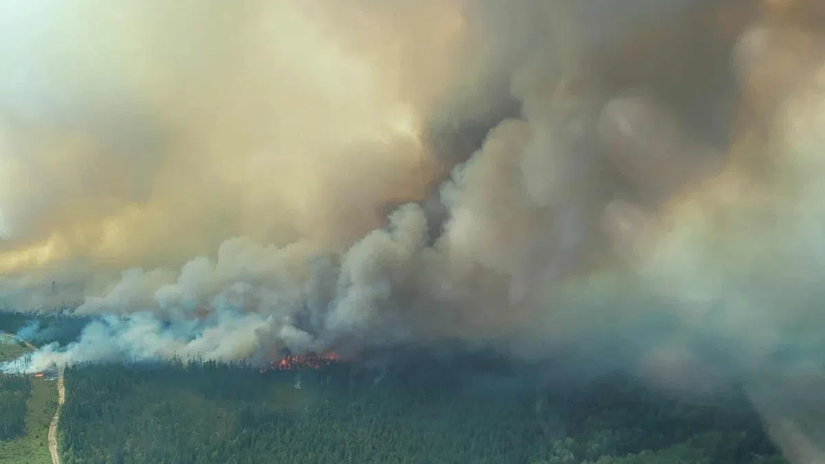 UPDATED: Evacuations possible due to wildfire near Moncton | 91.9 The Bend