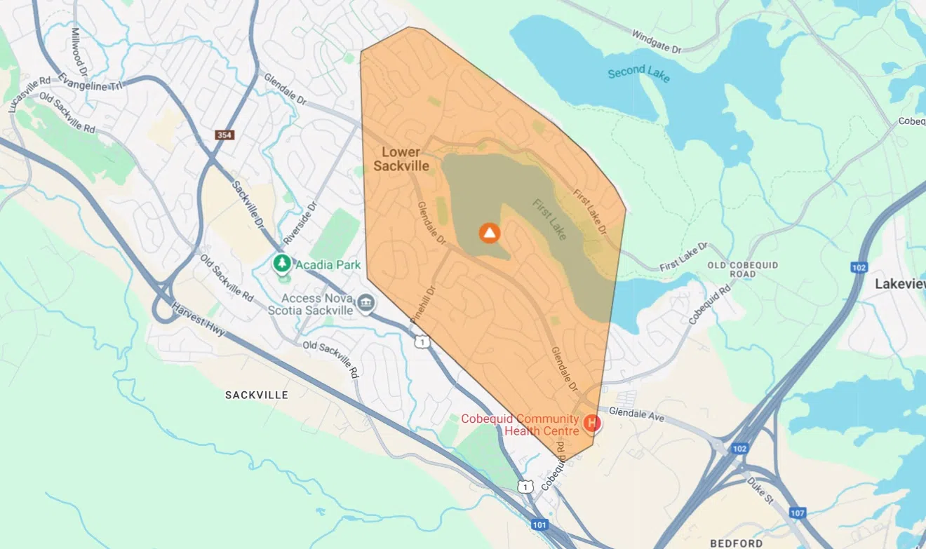UPDATE: Power outage in Lower Sackville | Hot Country 103.5