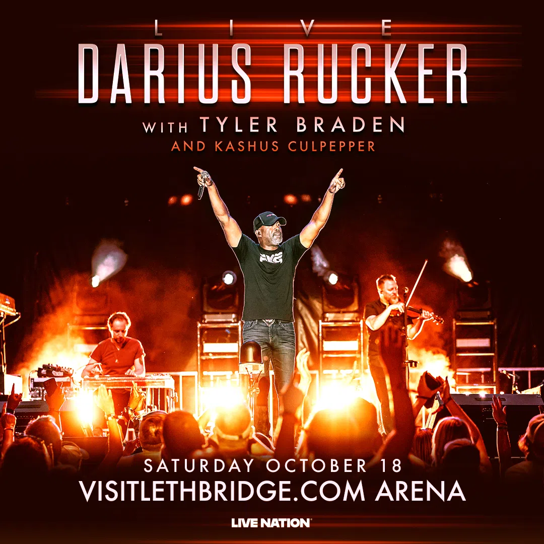 Darius Rucker Live! Tour | Wild 95.5 - Lethbridge's New Country